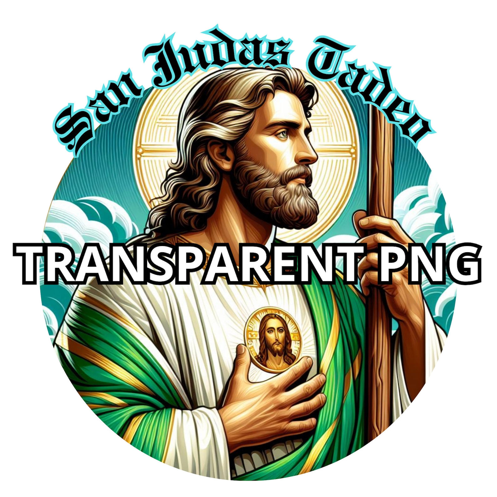 San Judas Tadeo Png, TRANSPARENT PNG, San Judas Tadeo Clipart, San ...