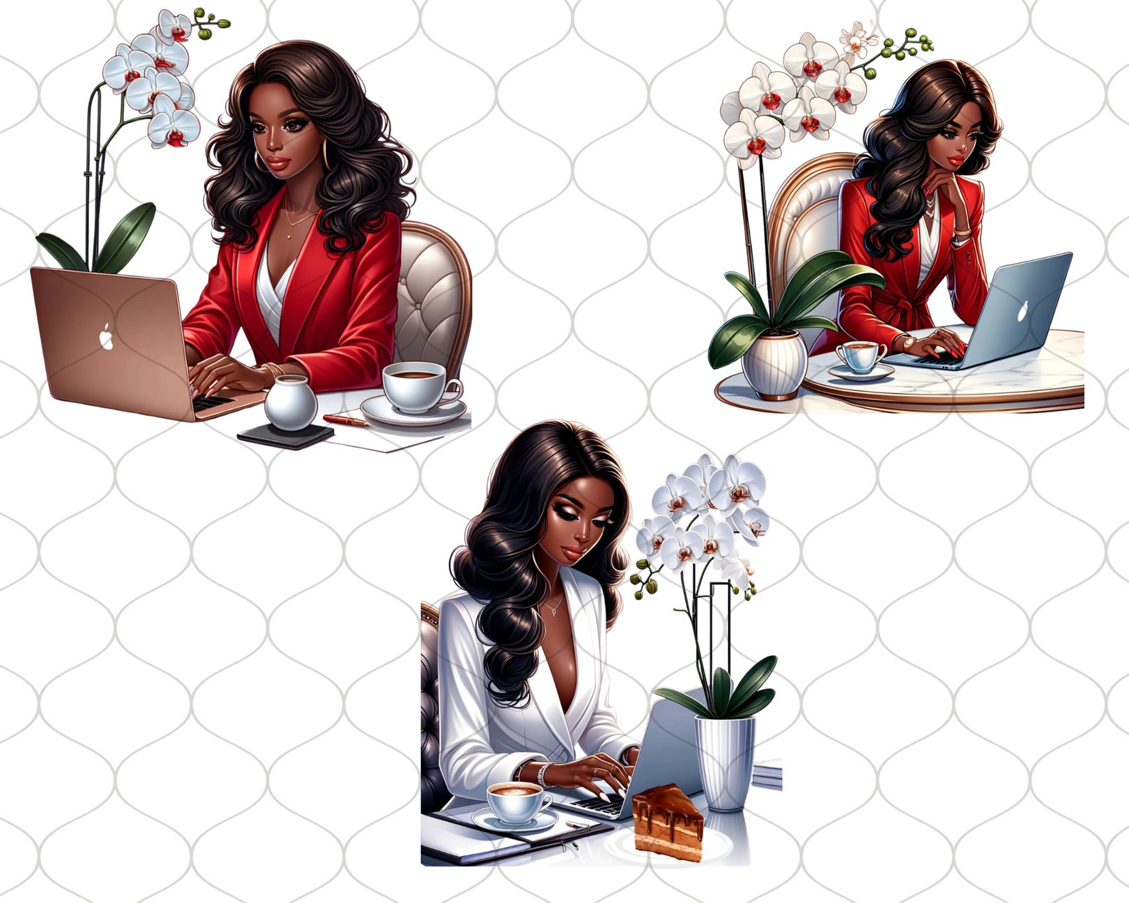 Lady Boss Suits,35 PNG, Lady Boss Clipart, Girl Boss Clipart, Boss Babe ...