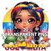 Chibi Super Cute Honduran Baby Girl Png, 20 Png, Honduras Girl Png ...