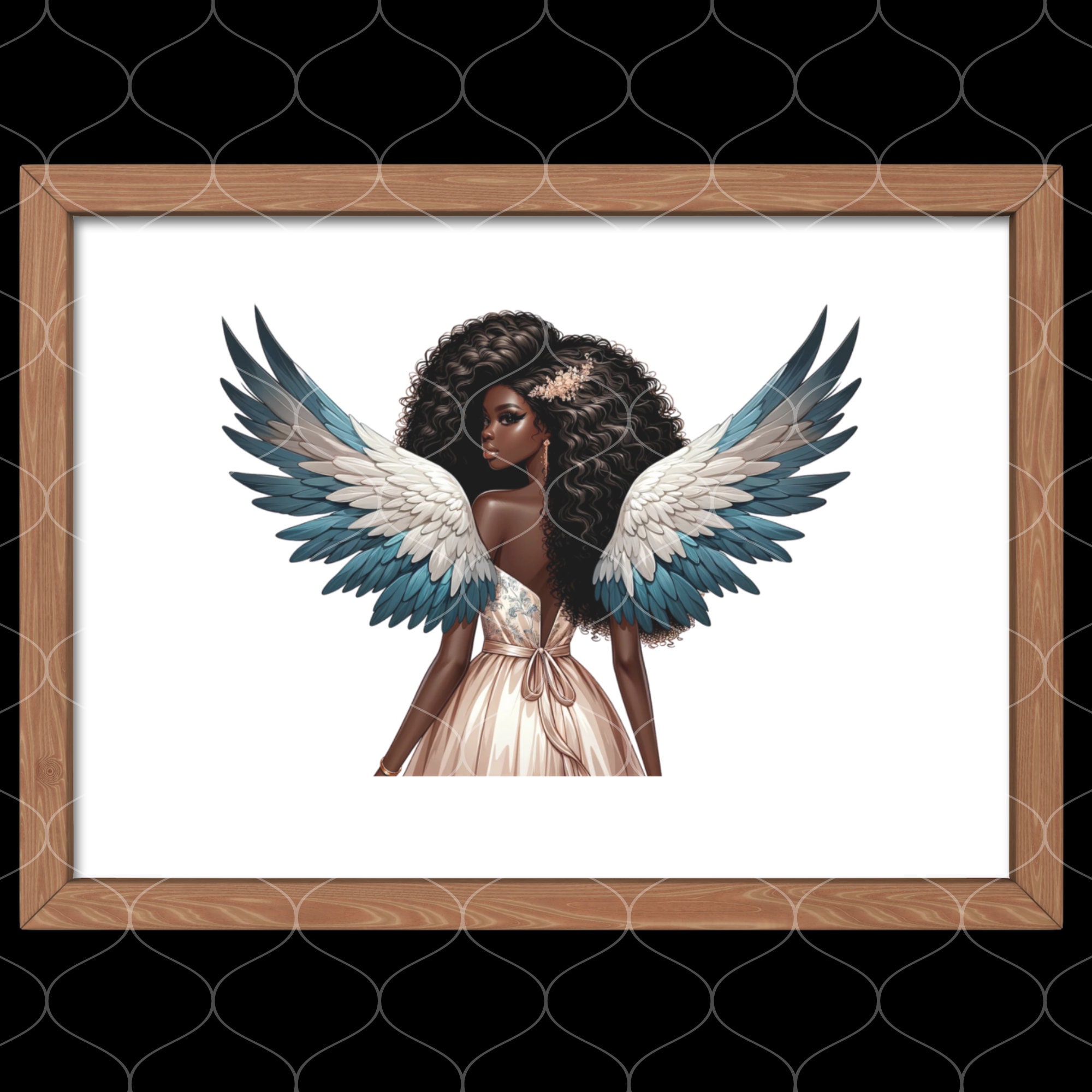 Black Angel Clipart, African Angel Png, Angel Clipart, Black Angel Png ...