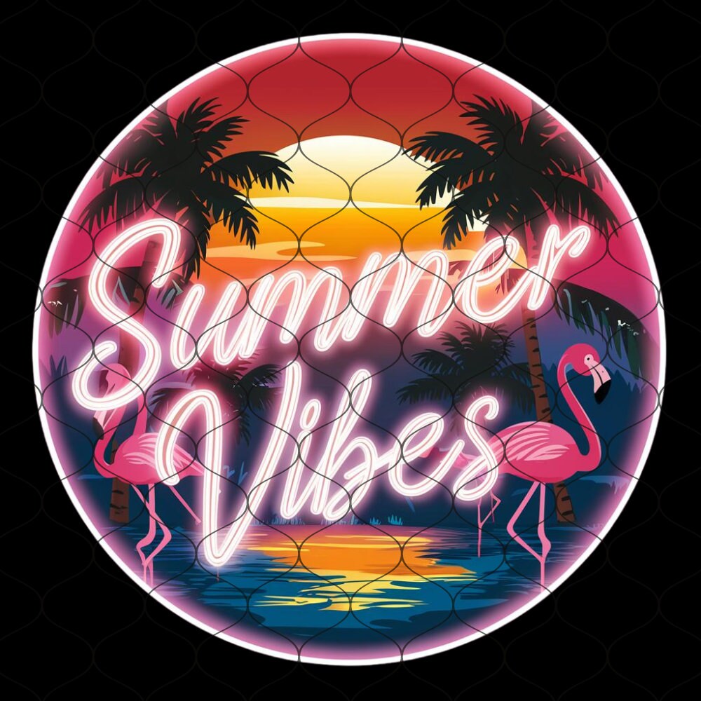 Summer Vibes Png, TRANSPARENT PNG, Tropical Sunset Png, Summer Clipart ...