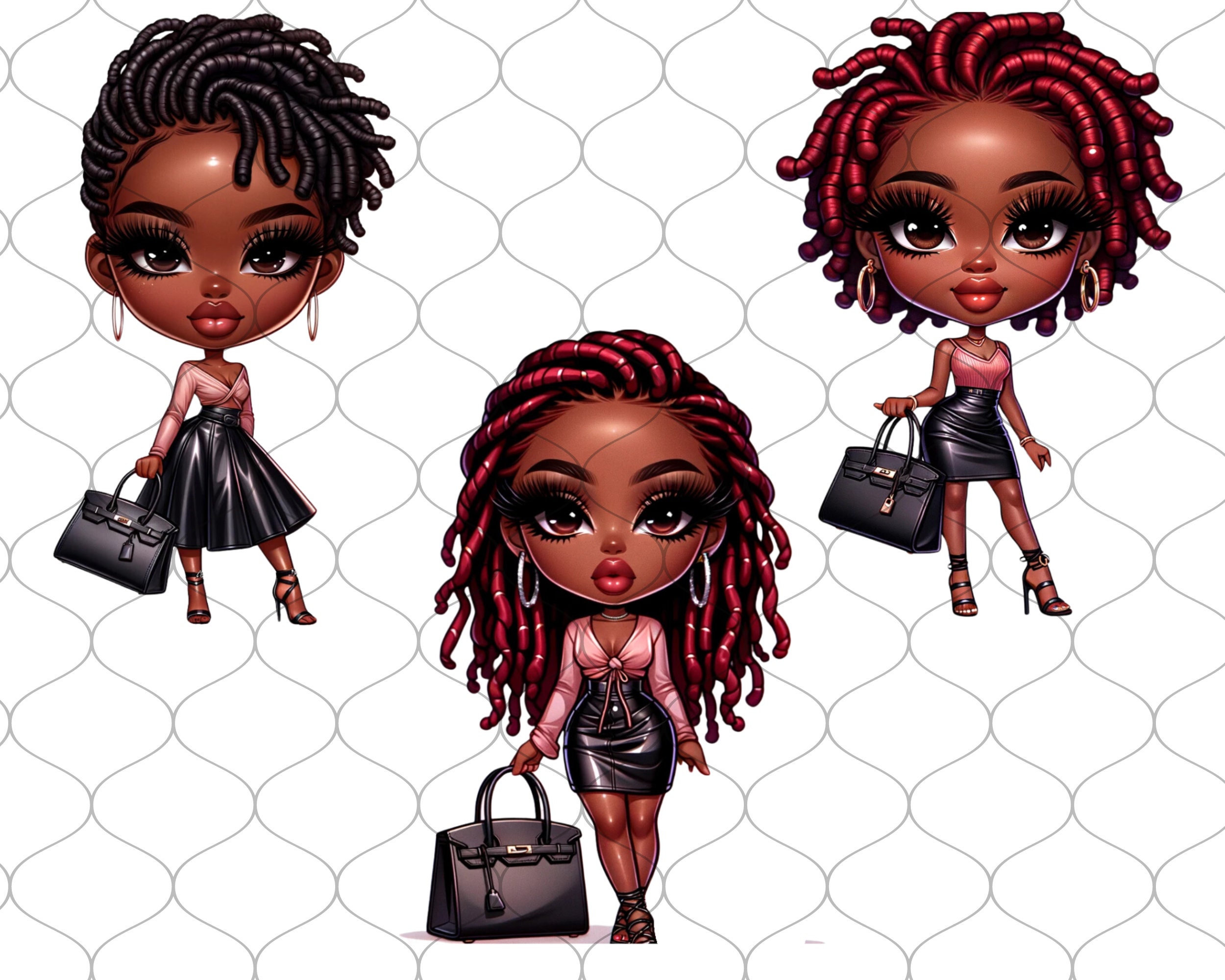 Chibi Girl Boss, 21 PNG, Chibi Style Woman Clipart, Lady Boss Clipart ...