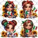 Chibi Cute Italian Baby Girl Png, 30 Png, Italy Png, Italy Flag Png ...
