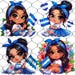 Chibi Super Cute Honduran Baby Girl Png, 20 Png, Honduras Girl Png ...