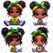 Chibi Cute Brazilian Baby Girl Png, 20 PNG, Brazil Clipart, Chibi Girl ...