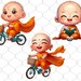 Chibi Cute Monk, 20 TRANSPARENT PNG, Monk Clipart, Buddha Png ...