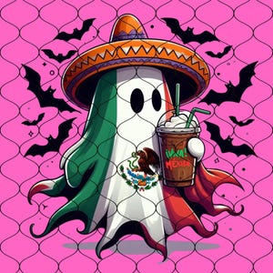 Cute Halloween Mexican Ghost Clipart, TRANSPARENT PNG, Mexico Png ...