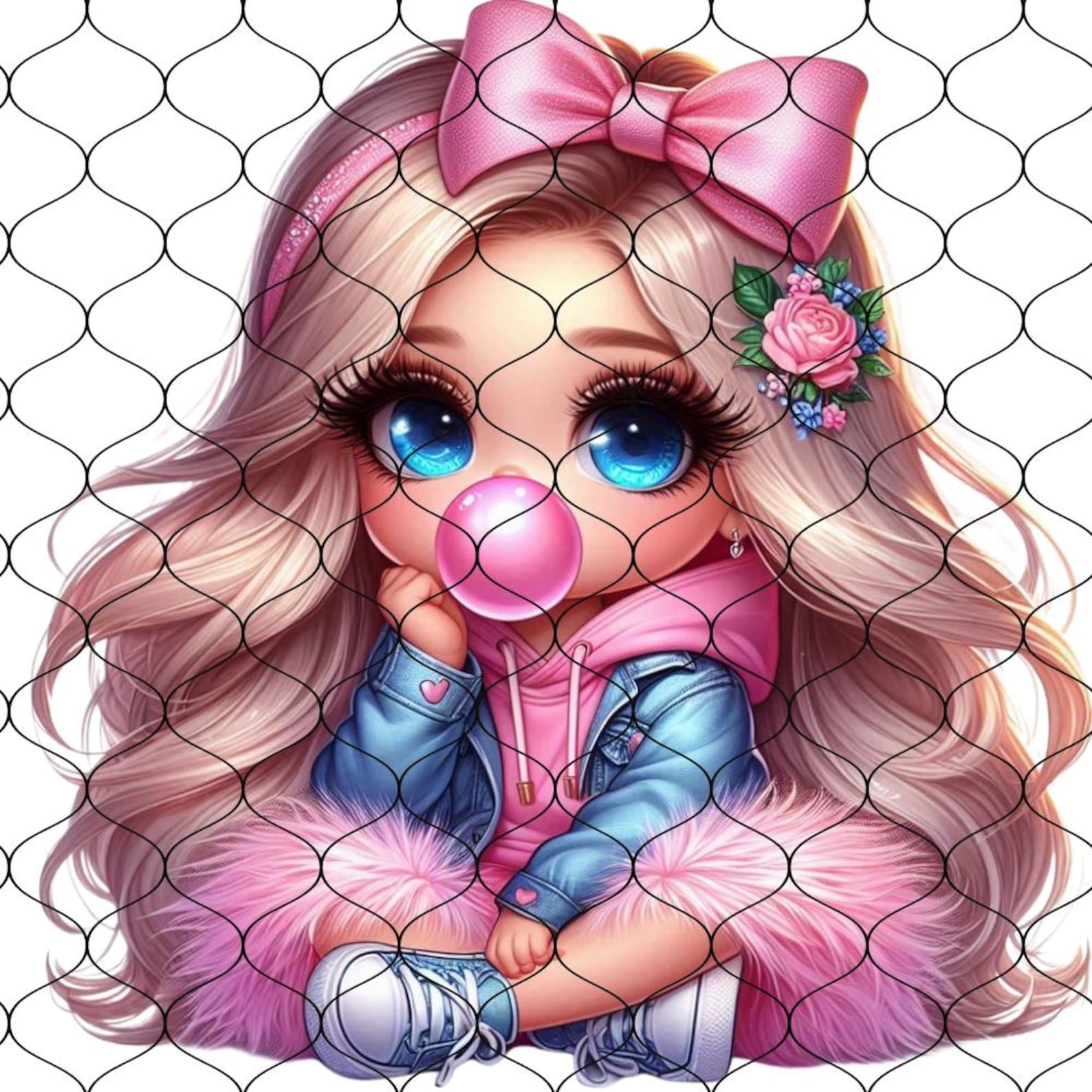 Super Cute Chibi Blonde Baby Girl Png, 20 Png, Chibi Girl Clipart ...