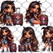 Chibi Travel Hot Chicana, 45 PNG, Chicana Png, Travel Girl Clipart ...