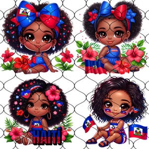 Chibi Cute Haitian Baby Girl Png,20 Png, Haitian Png, Haitian Baby Girl ...