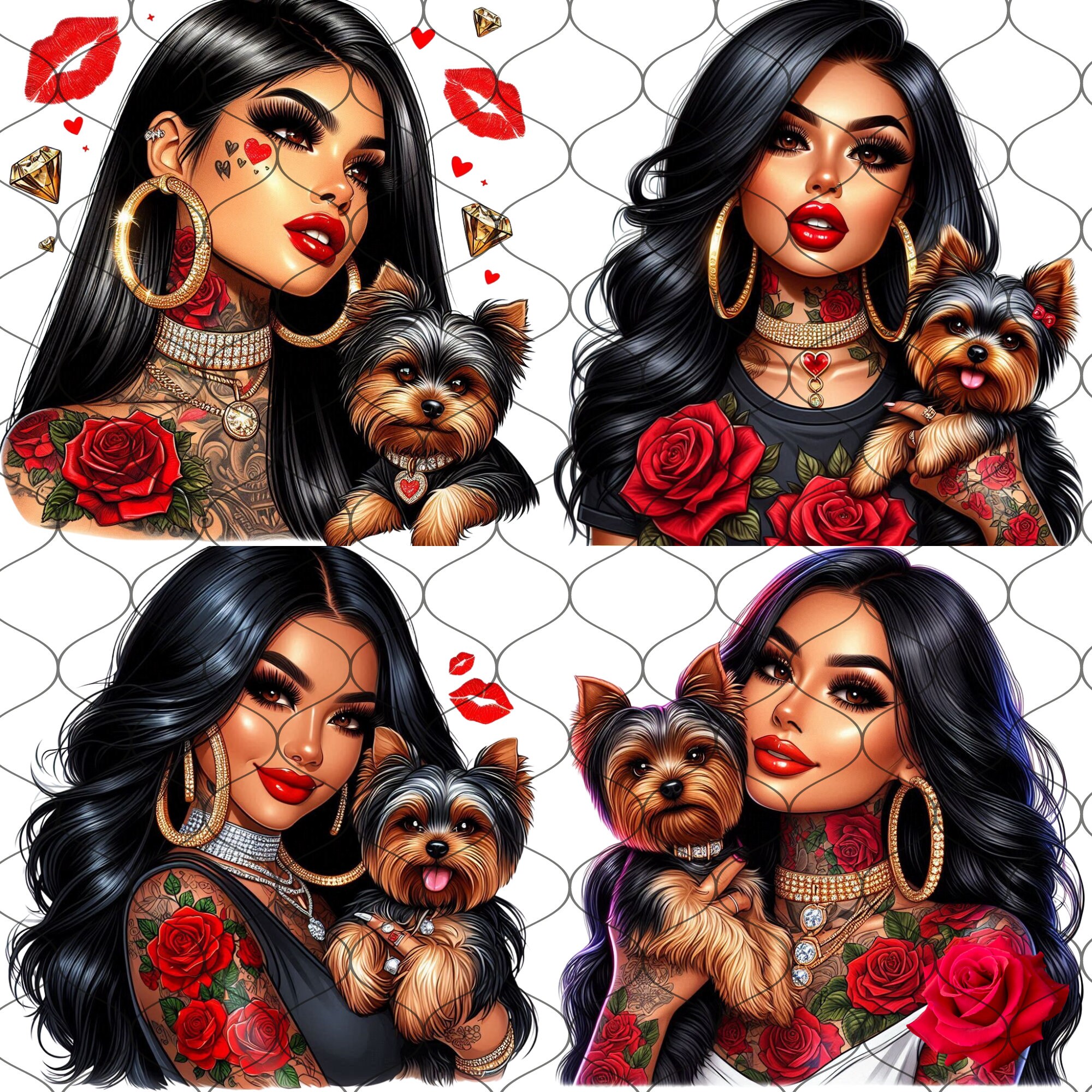 Yorkie Mom Png, 20 Png, Yorkshire Terrier Clipart, Yorkie Mom Png, Yorkie Png, Latina Woman Png ...