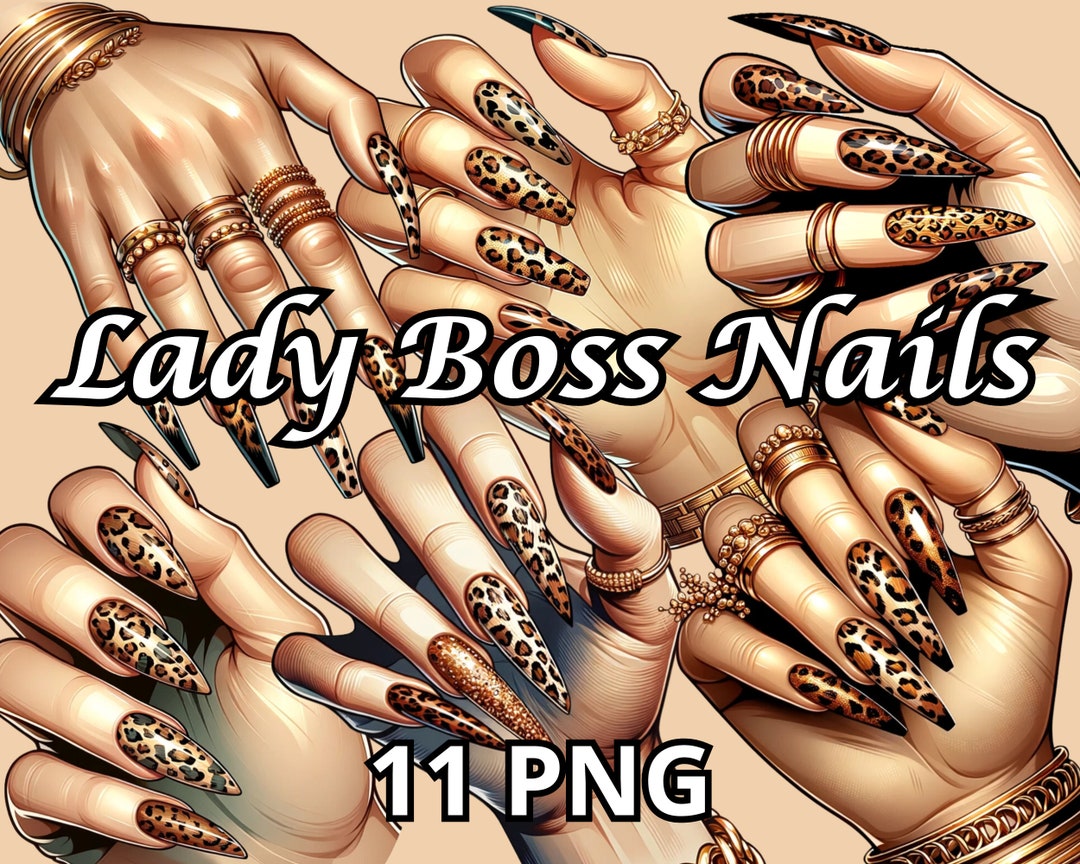 Lady Boss Nails, 11 PNG, Nails Clipart, Nail Png, Manicure Clipart ...