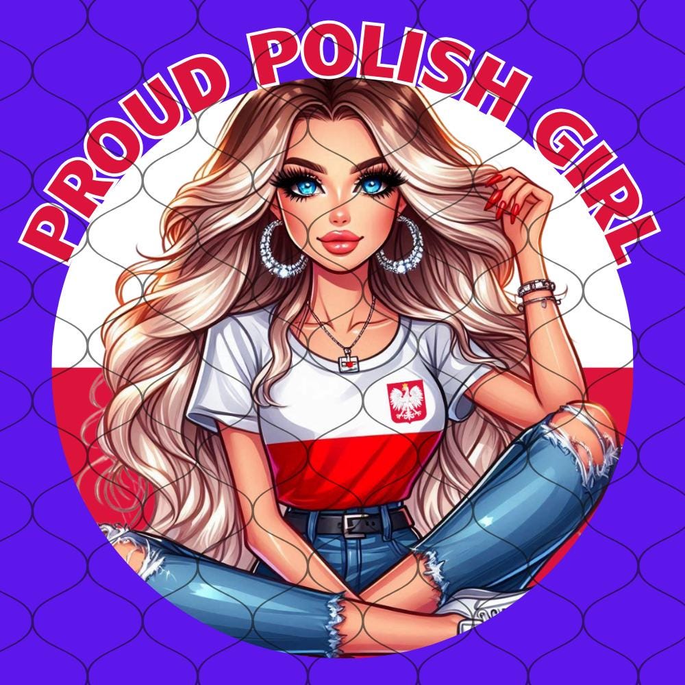 Proud Polish Girl Png, TRANSPARENT PNG, Polish Girl Png, Poland Png ...