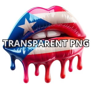 Dripping Lips Png, TRANSPARENT PNG, Sublimation Lips, Boricua Png ...