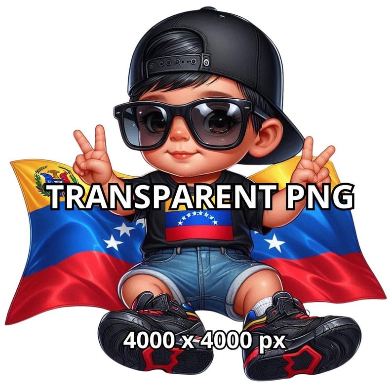 Chibi Cute Venezuelan Baby Boy Png, TRANSPARENT PNG, Venezuela Png ...
