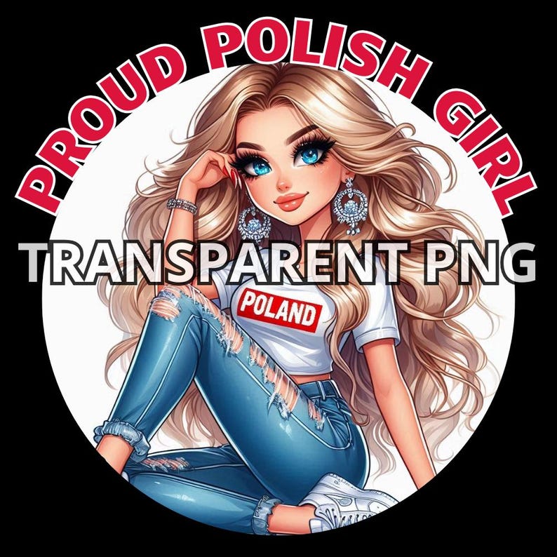 Proud Polish Girl Png, TRANSPARENT PNG, Polish Girl Png, Poland Png ...