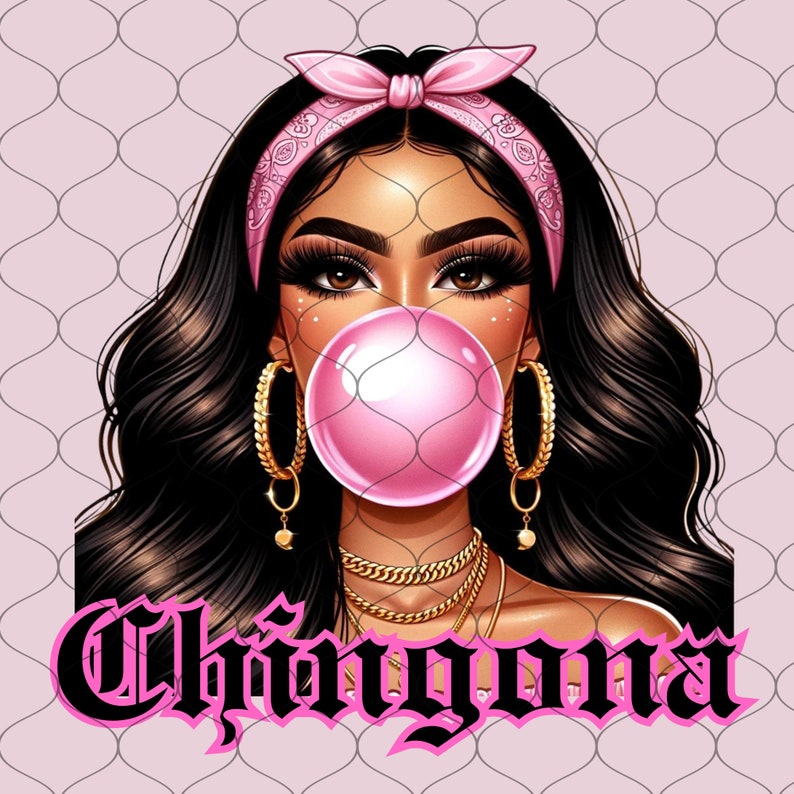 Chingona Png,transparent PNG, Chicana Chola Png, Mexicana Png, Latina ...
