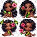 Chibi Cute Jamaican Baby Girl Png, 20 PNG, Jamaican Girl Clipart ...