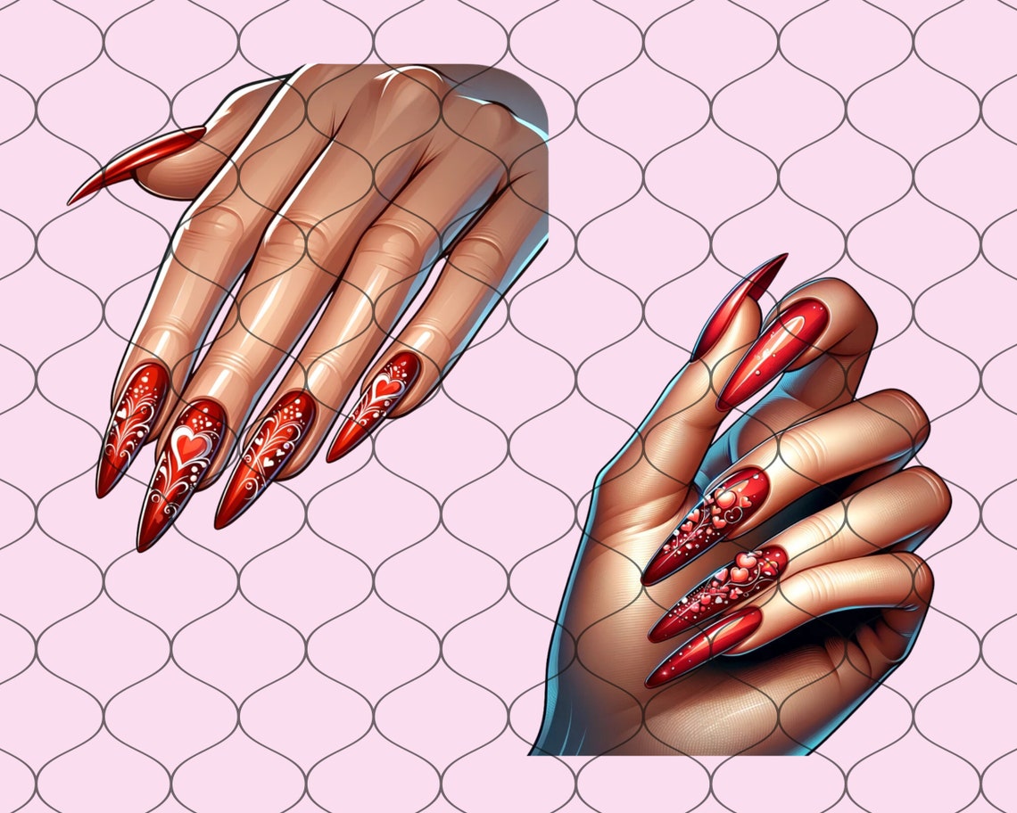 Boss Babe Nails, 10 PNG, Nails Clipart, Nail Png, Manicure Clipart ...