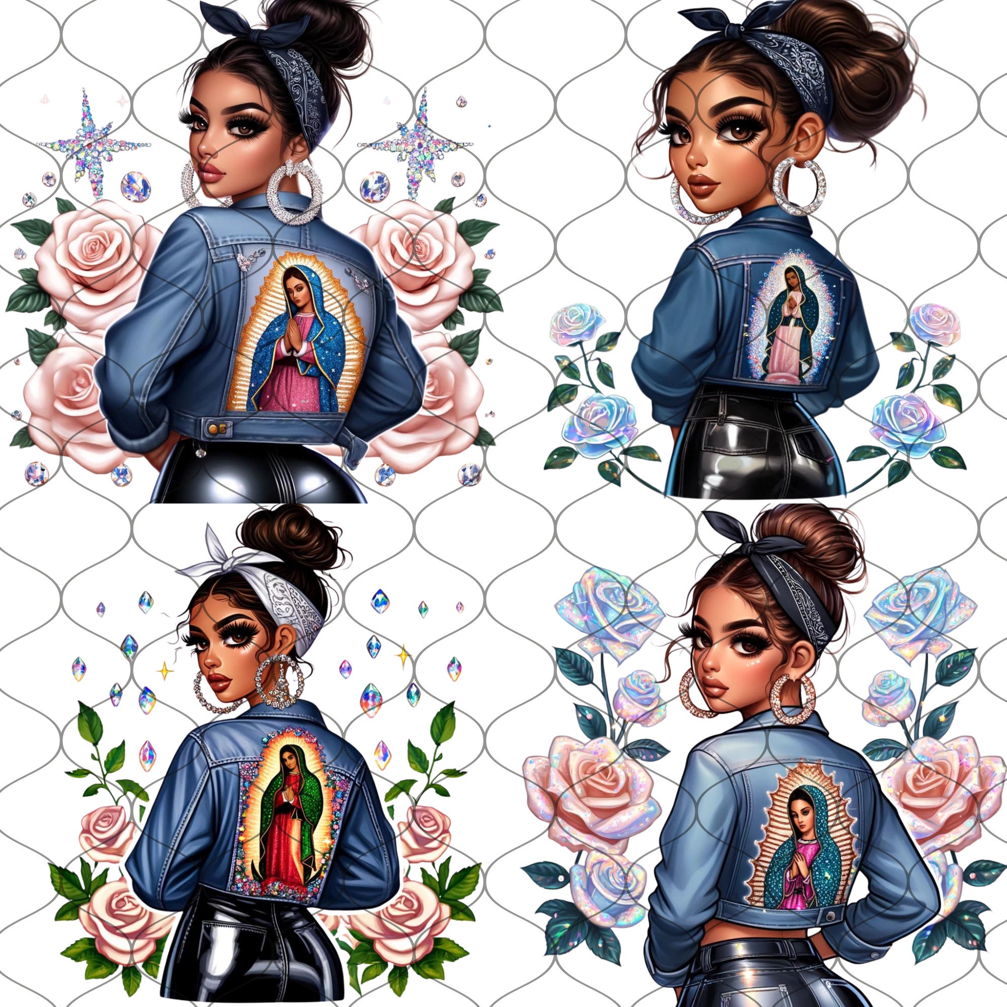 Gorgeous Chicana Png, 12 Png, Chicano Woman Png, Latina Woman Png ...