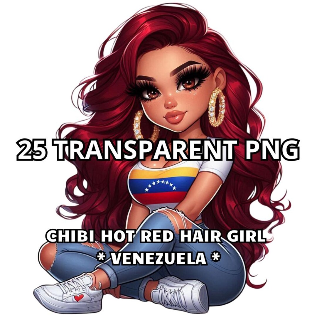 25 Chibi Hot Red Hair Girl - Venezuela, Gorgeous Venezolana, Venezuela ...