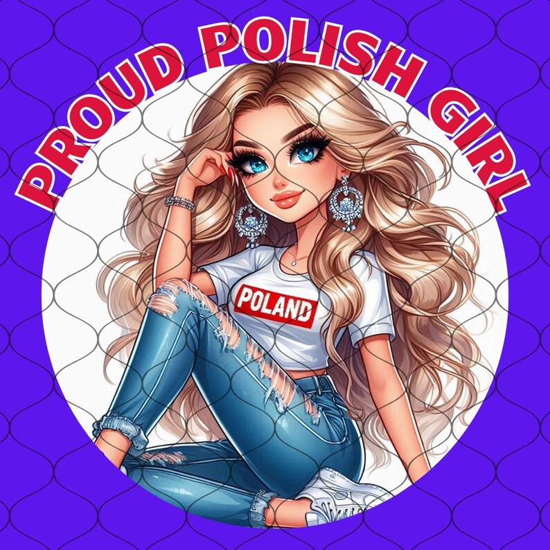 Proud Polish Girl Png, TRANSPARENT PNG, Polish Girl Png, Poland Png ...