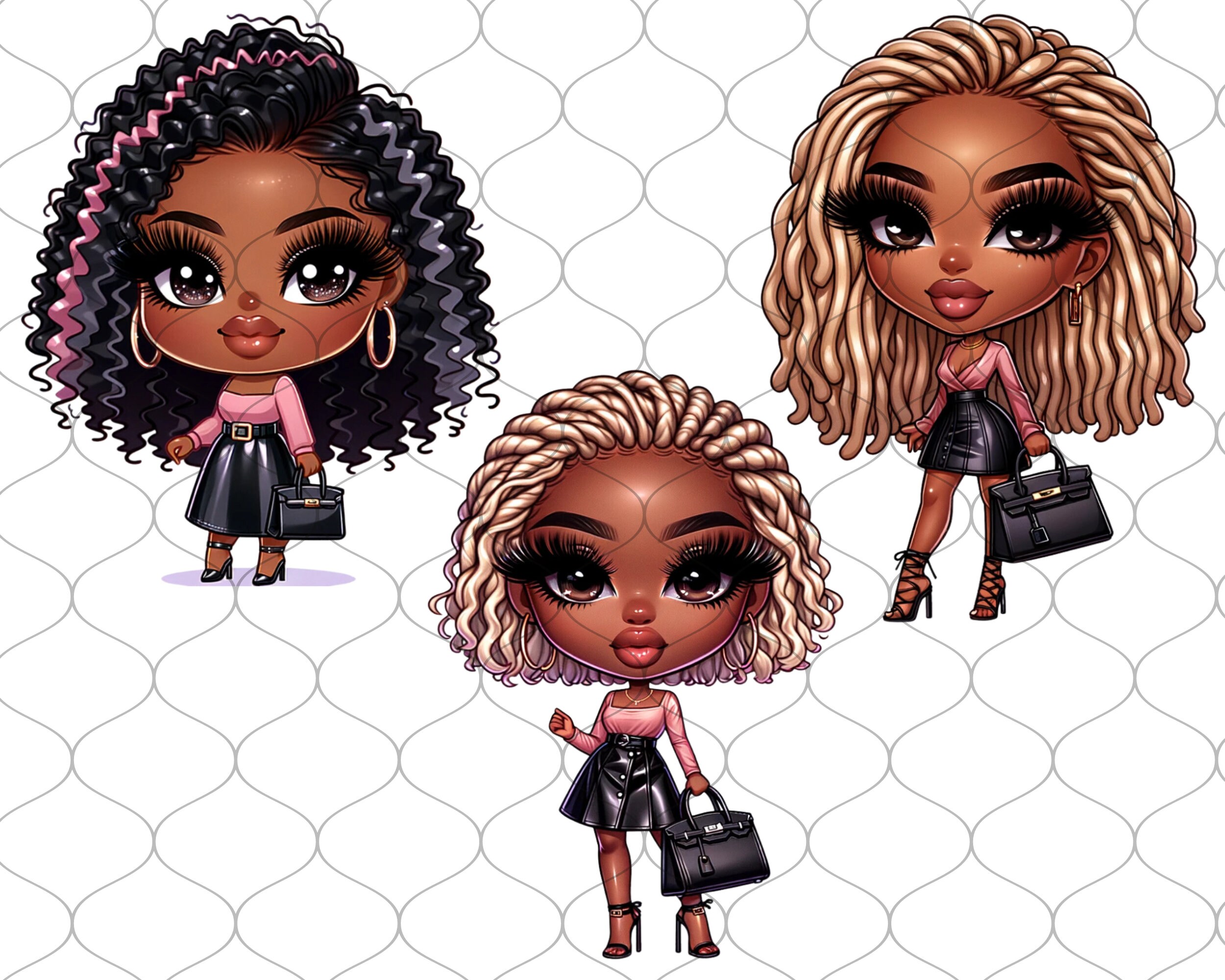 Chibi Girl Boss, 21 PNG, Chibi Style Woman Clipart, Lady Boss Clipart ...