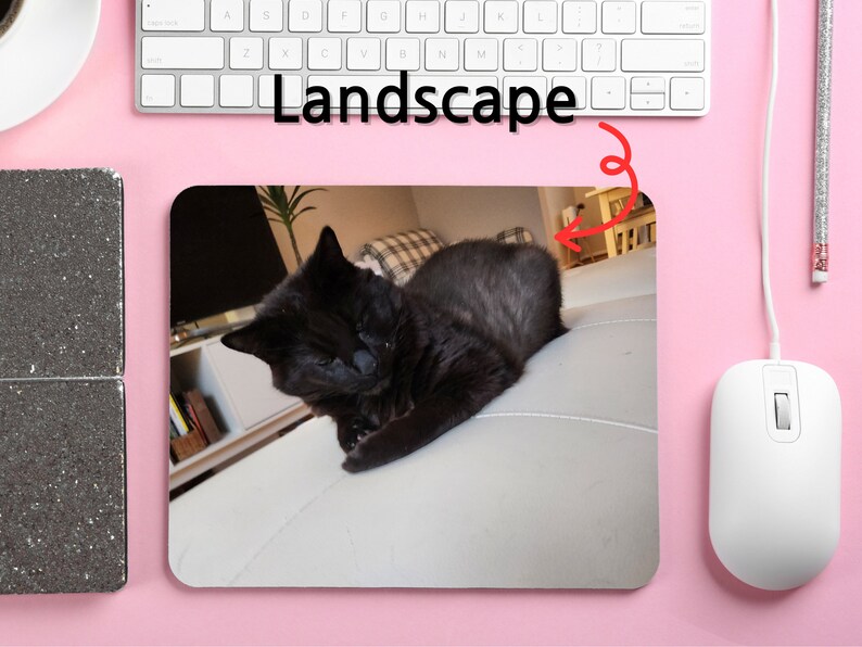 Custom Mouse Pad Personalized Photo Mouse Pad Desk Accessory Gift ...