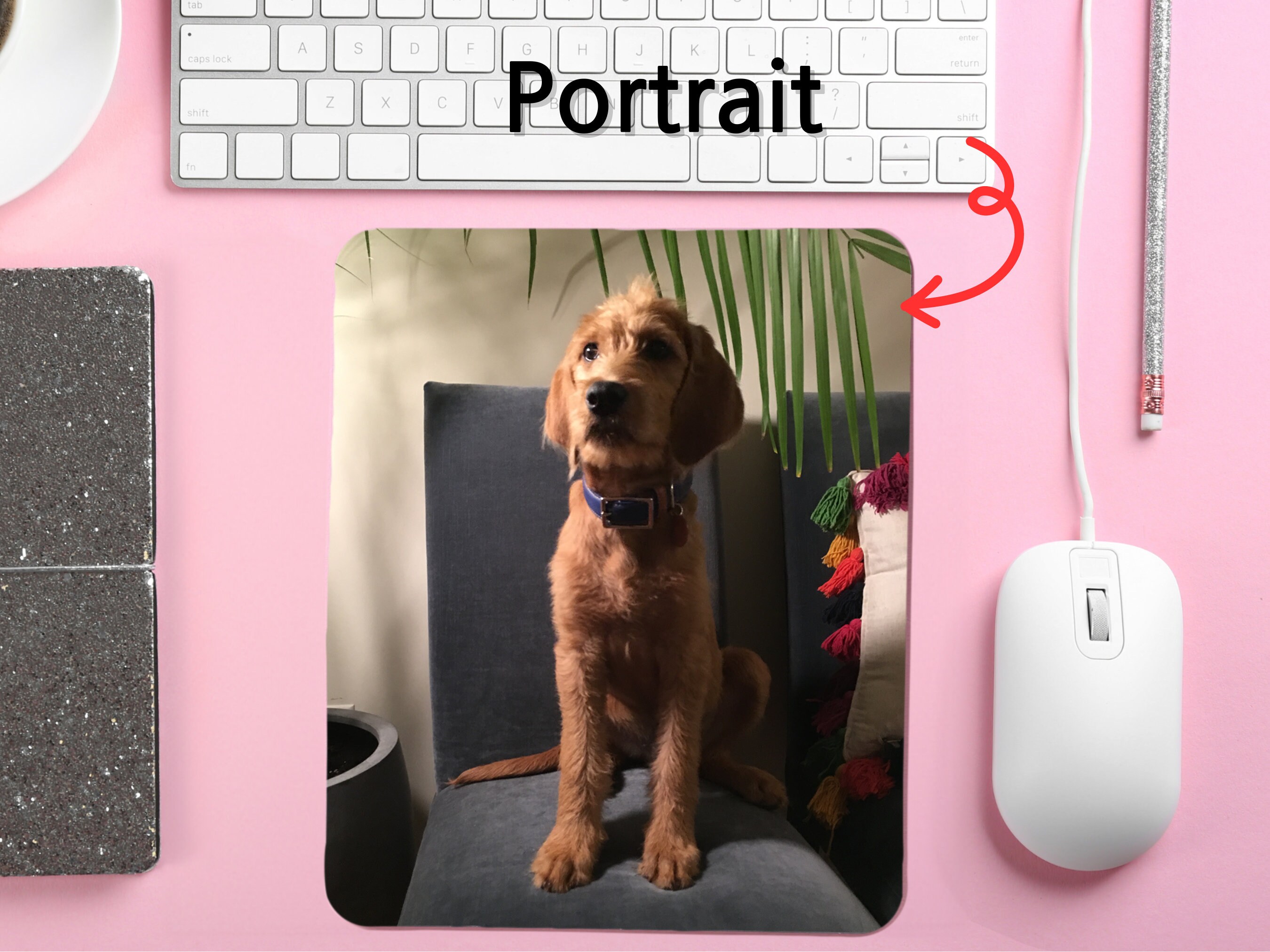 Custom Mouse Pad Personalized Photo Mouse Pad Desk Accessory Gift ...