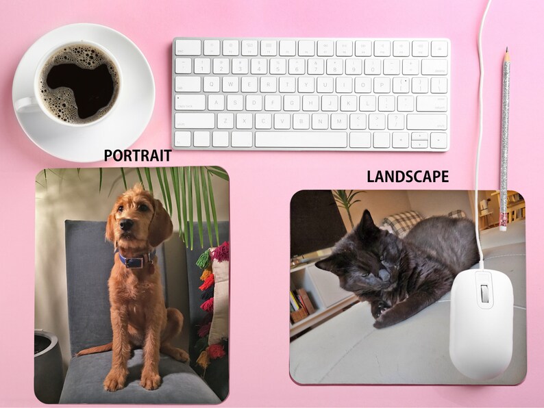 Custom Mouse Pad Personalized Photo Mouse Pad Desk Accessory Gift ...