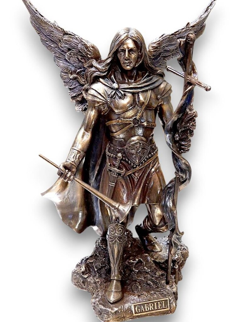 Archangel Gabriel - Guardian of Paradise - Christian Art - Etsy