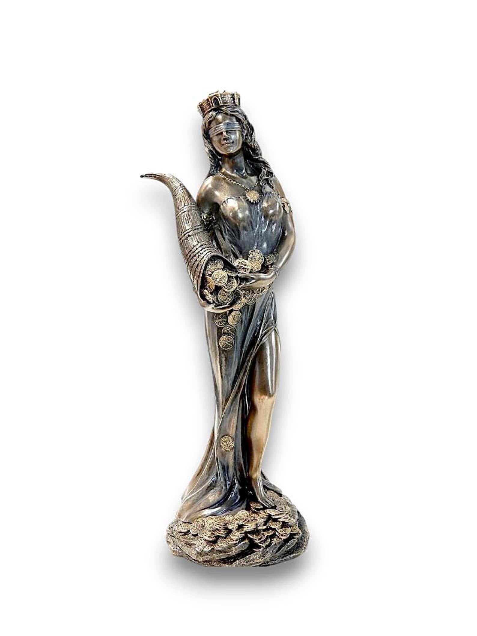Goddess Fortuna With a Horn of Plenty - Etsy