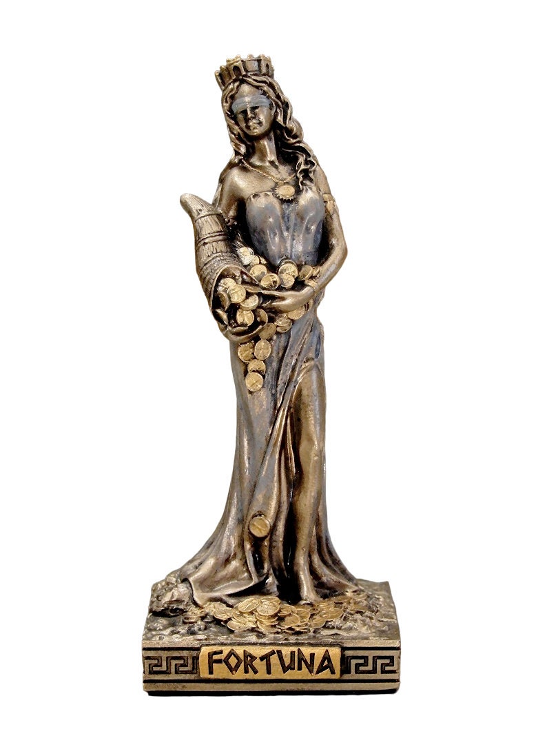 Goddess Fortuna With a Horn of Plenty, Small - Etsy