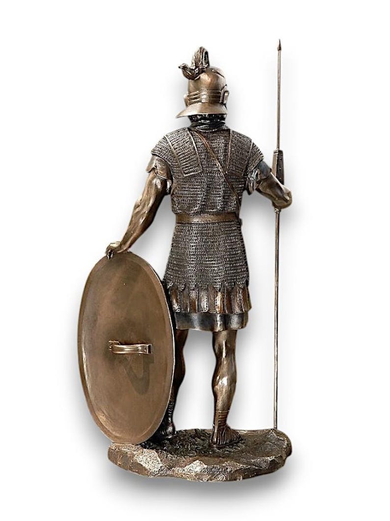 Roman Legionary Warrior With Spear (pilum) and Shield - Roman Legionary ...
