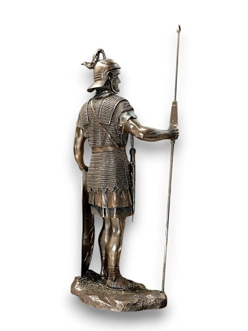 Roman Legionary Warrior With Spear (pilum) and Shield - Roman Legionary ...