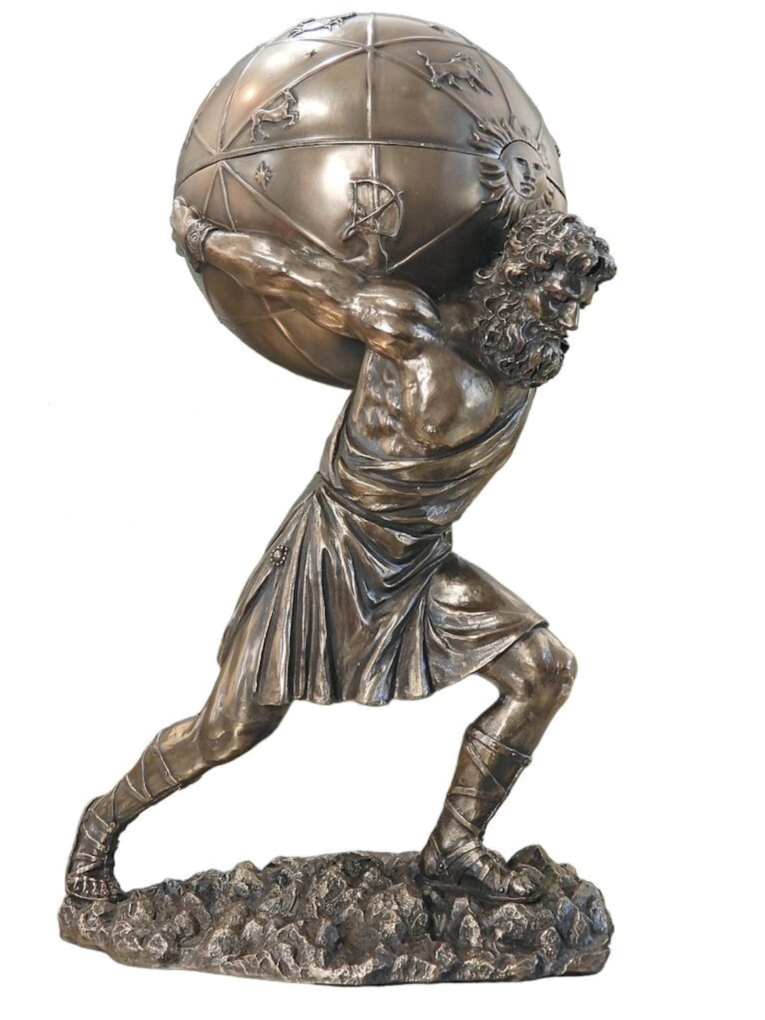 Atlas Carrying the Earth - Etsy