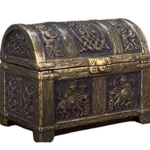 Nordic Box - Viking Chest With Warriors - Norse Mythology Chest ...