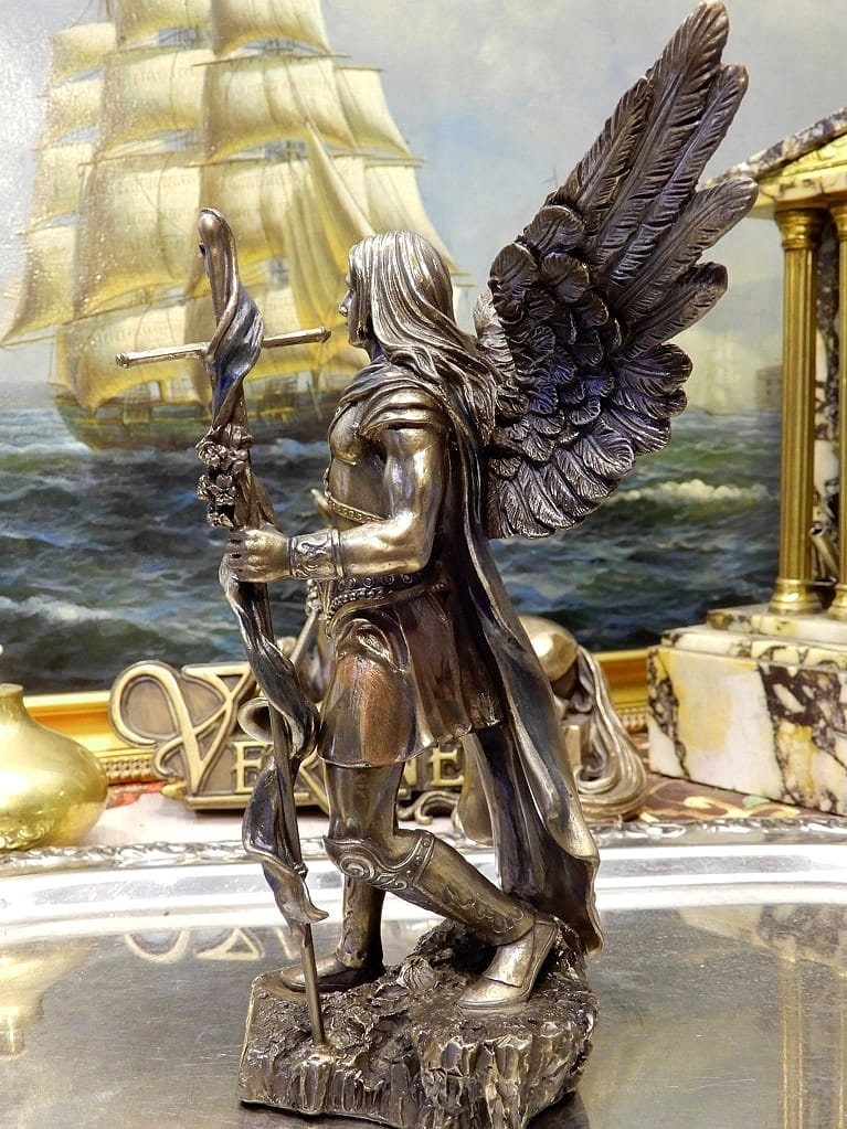 Archangel Gabriel Guardian of Paradise Christian Art - Etsy