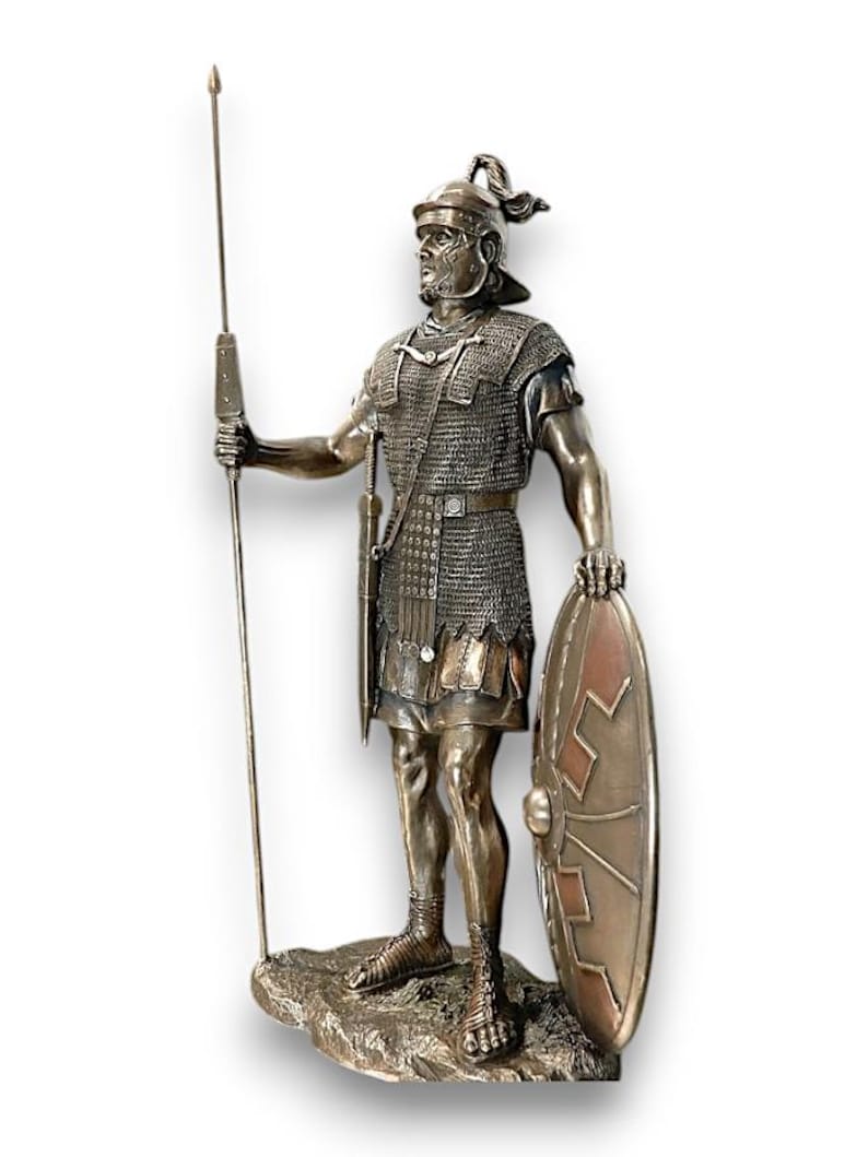 Roman Legionary Warrior With Spear (pilum) and Shield - Roman Legionary ...