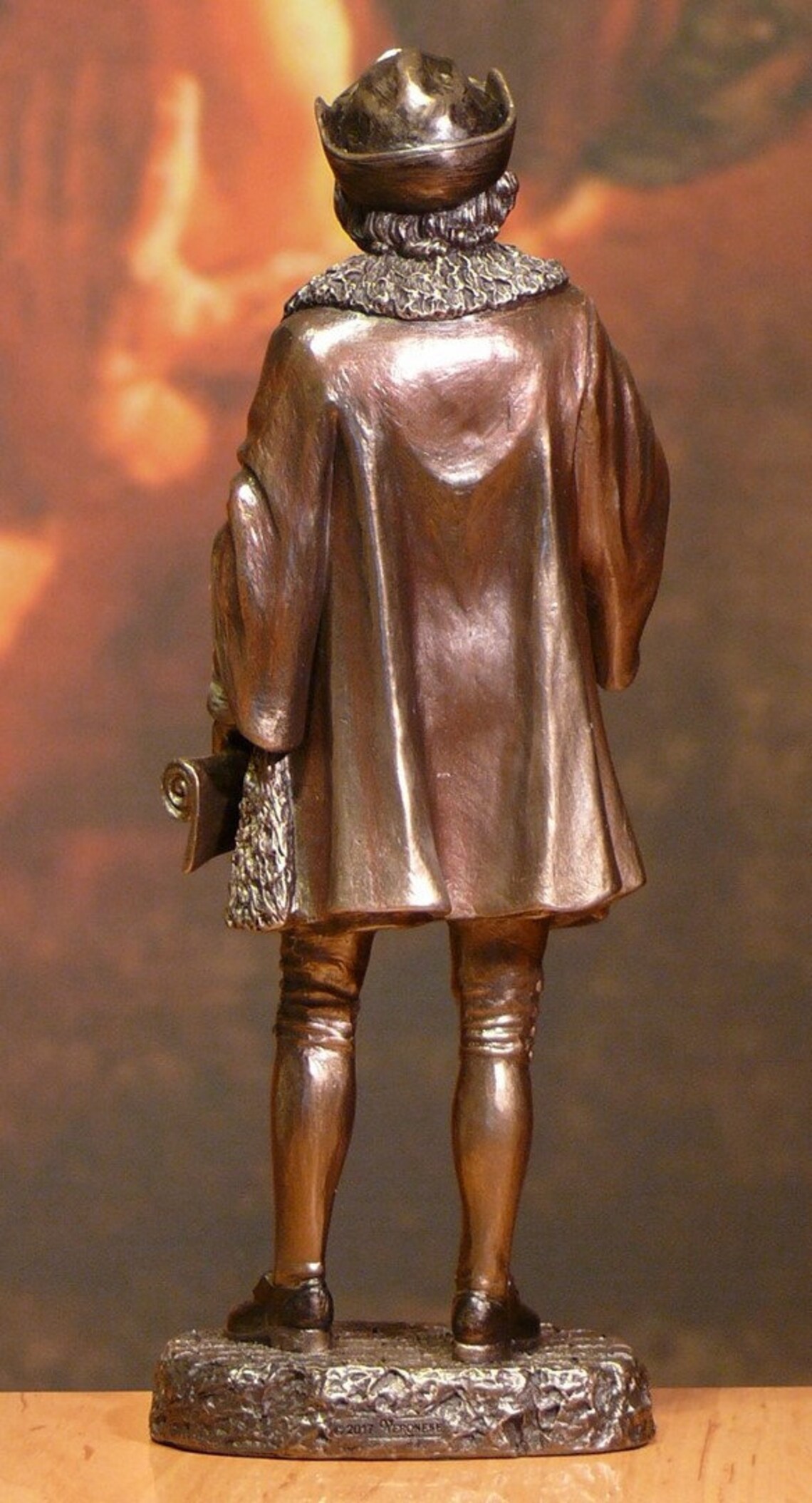 Christopher Columbus Figurine 1492 Voyage Statue Symbol of Courage ...