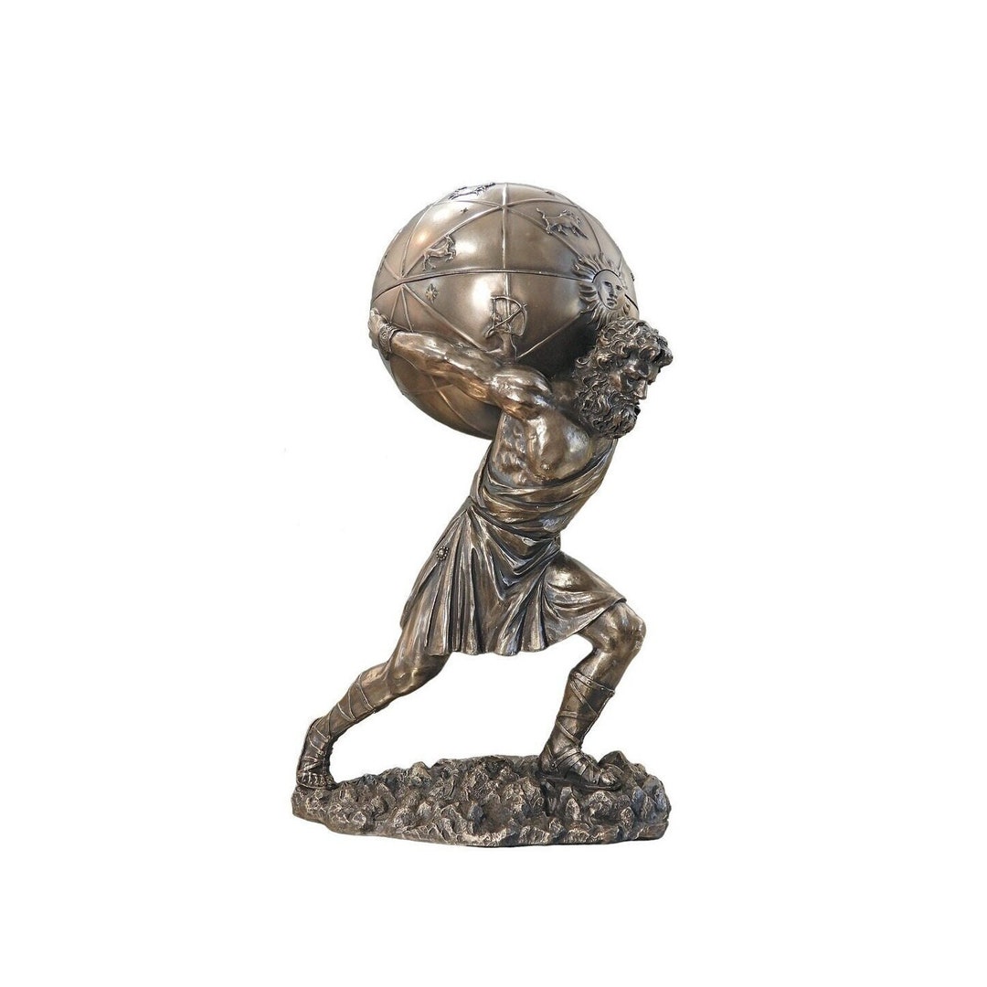 Atlas Carrying the Earth - Ancient Symbol of Strength and Bodybuilding ...