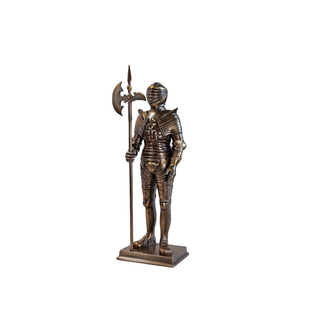 Medieval Knight in Armor With a Halberd - Etsy