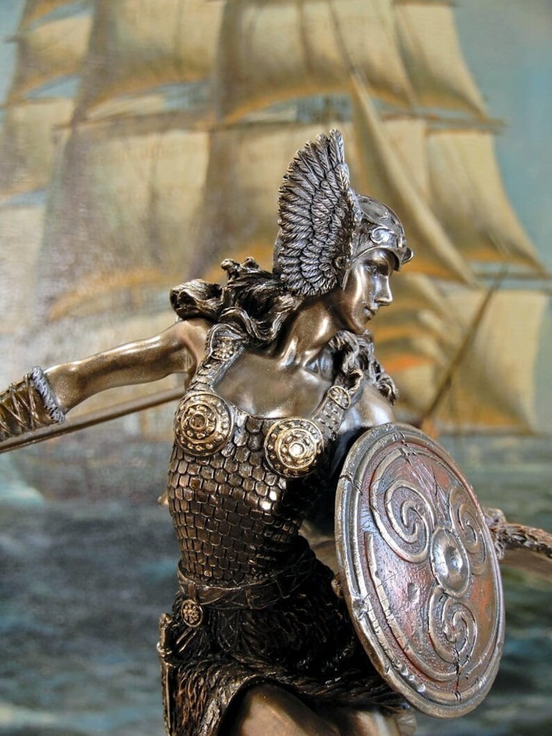 Valkyrie the Daughter of Odin Figure Norse Mythology Figurine Virgin ...