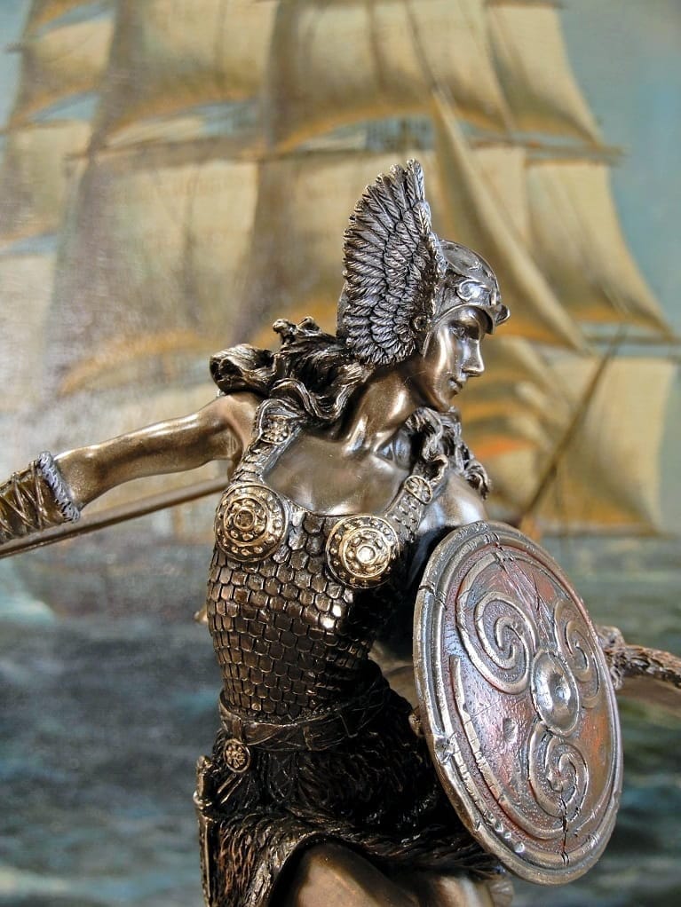 Valkyrie the Daughter of Odin Figure Norse Mythology Figurine Virgin ...
