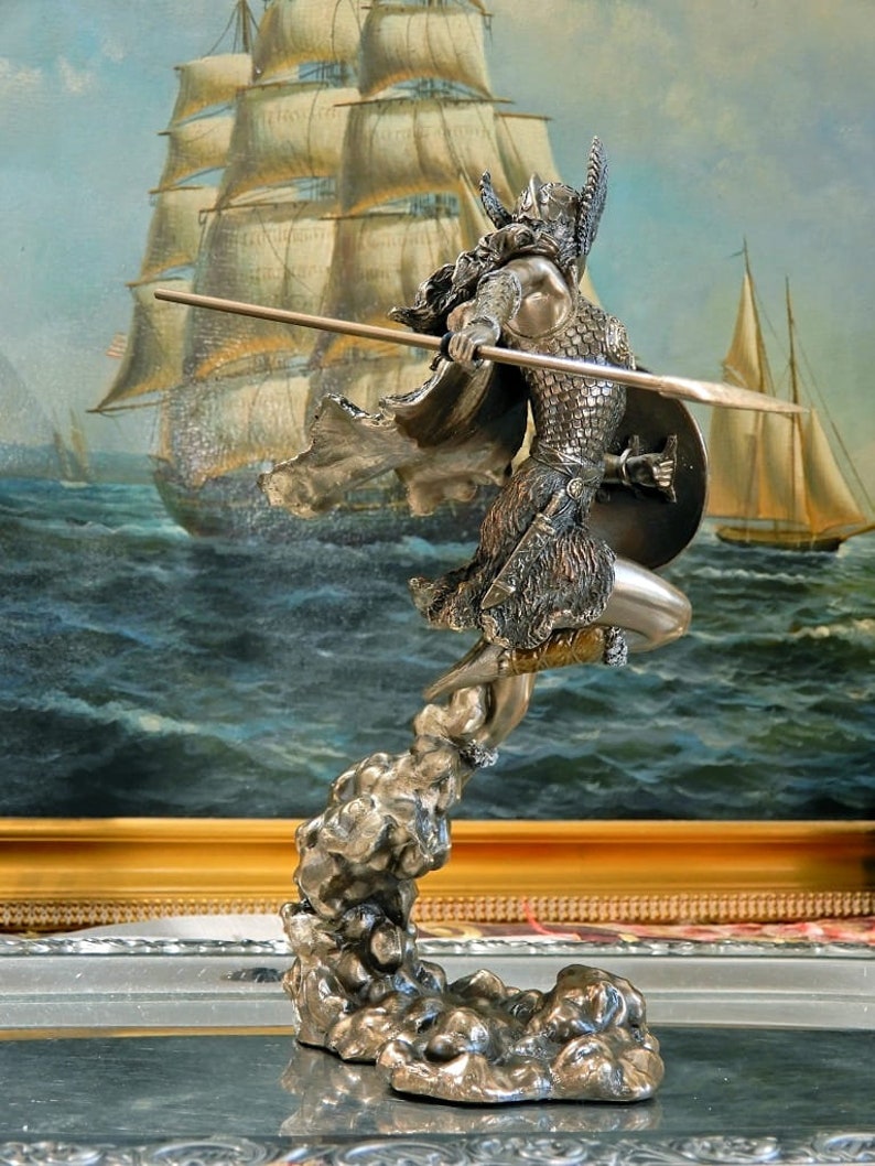 Valkyrie the Daughter of Odin Figure Norse Mythology Figurine Virgin ...