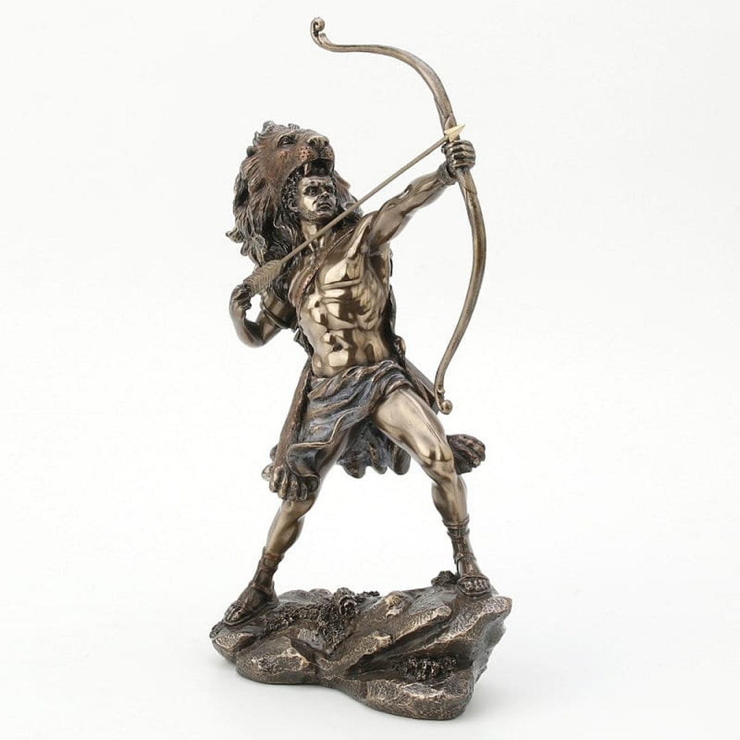 Hercules, Mythological Hero of Greeks, Shooting an Arrow - Etsy