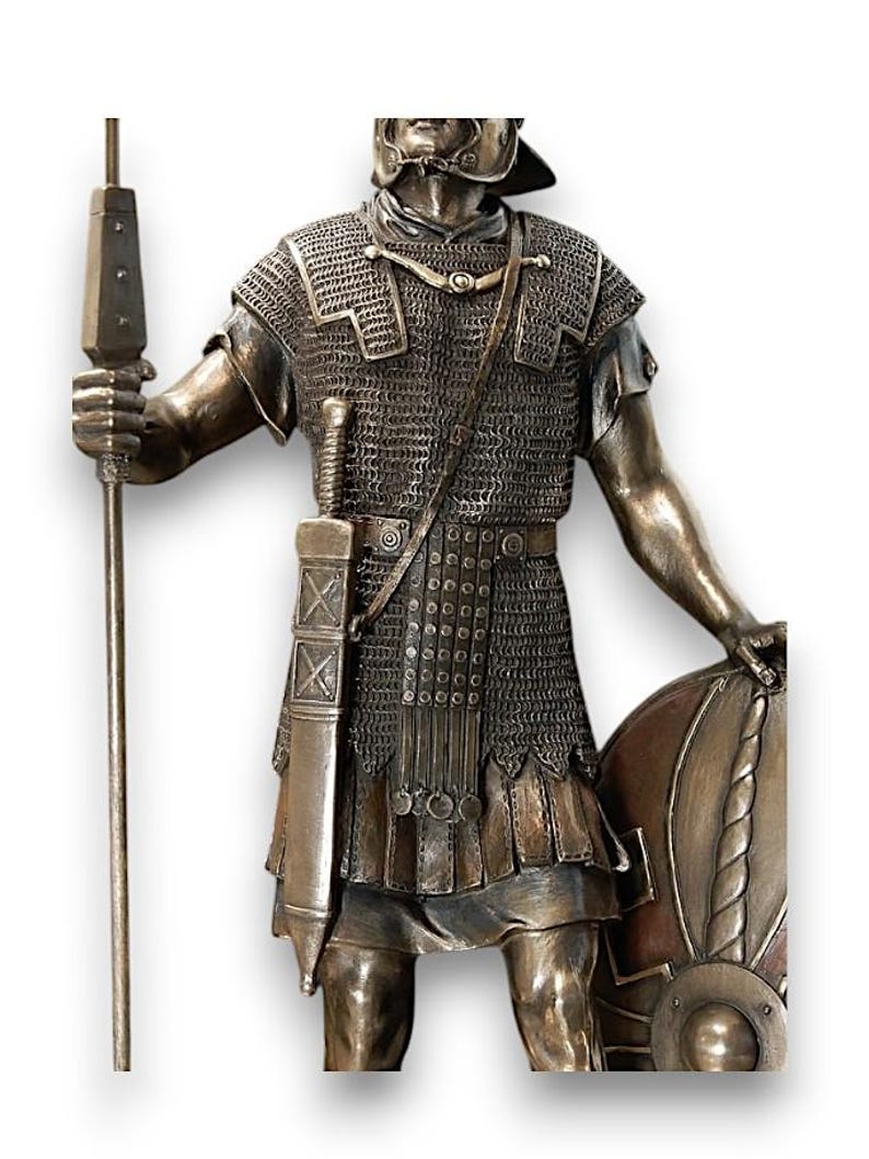 Roman Legionary Warrior With Spear (pilum) and Shield - Roman Legionary ...