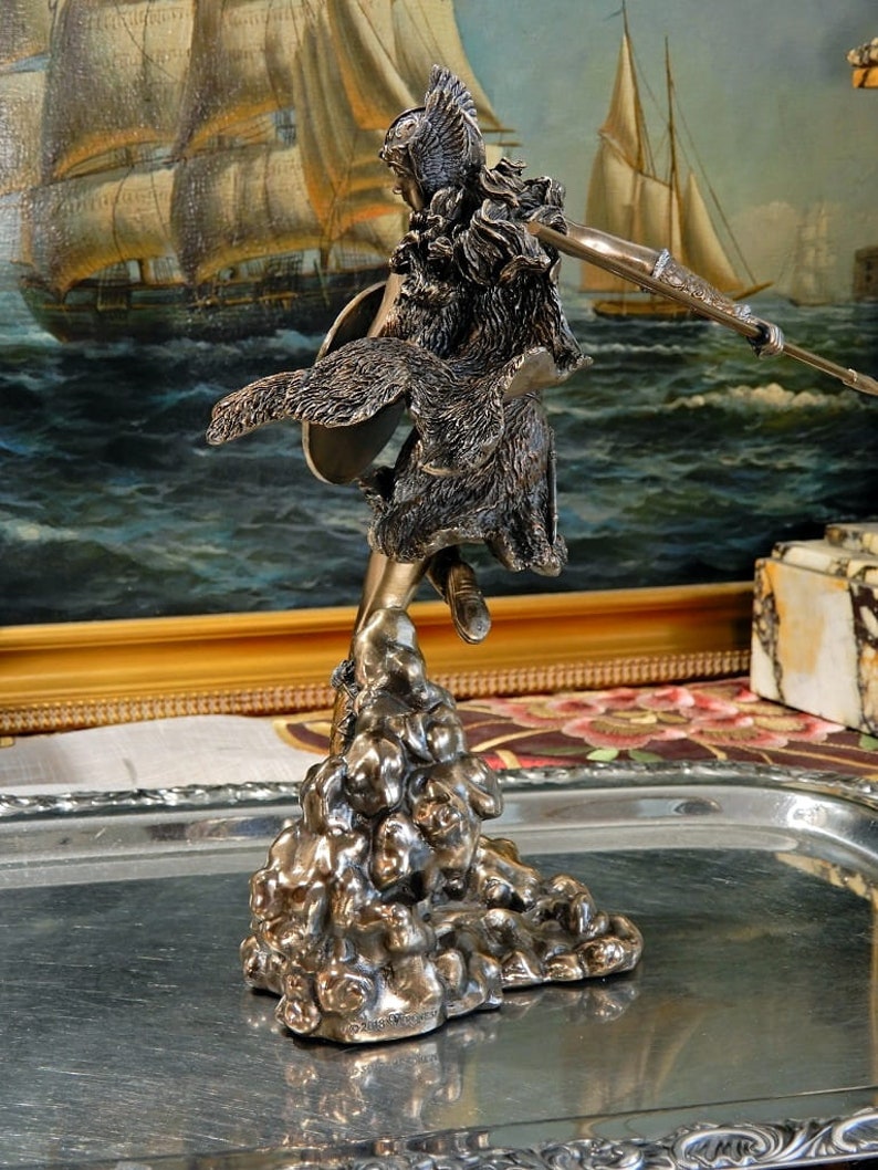 Valkyrie the Daughter of Odin Figure Norse Mythology Figurine Virgin ...