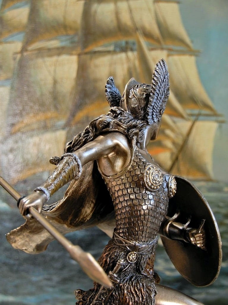 Valkyrie the Daughter of Odin Figure Norse Mythology Figurine Virgin ...