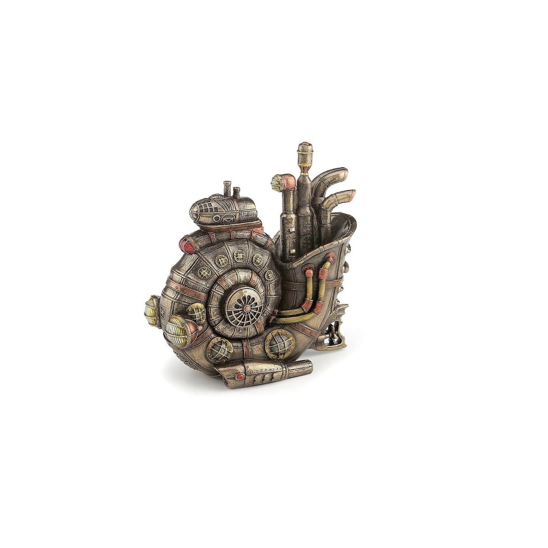 Steampunk Nautical the Snail Shell Submarine Statue - Victorian ...